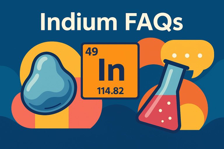 Indium FAQs: Properties, Uses, Safety & History