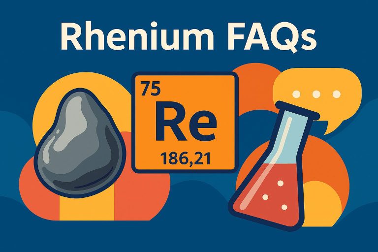 Rhenium FAQs: Properties, Uses, Rarity & Buying Options